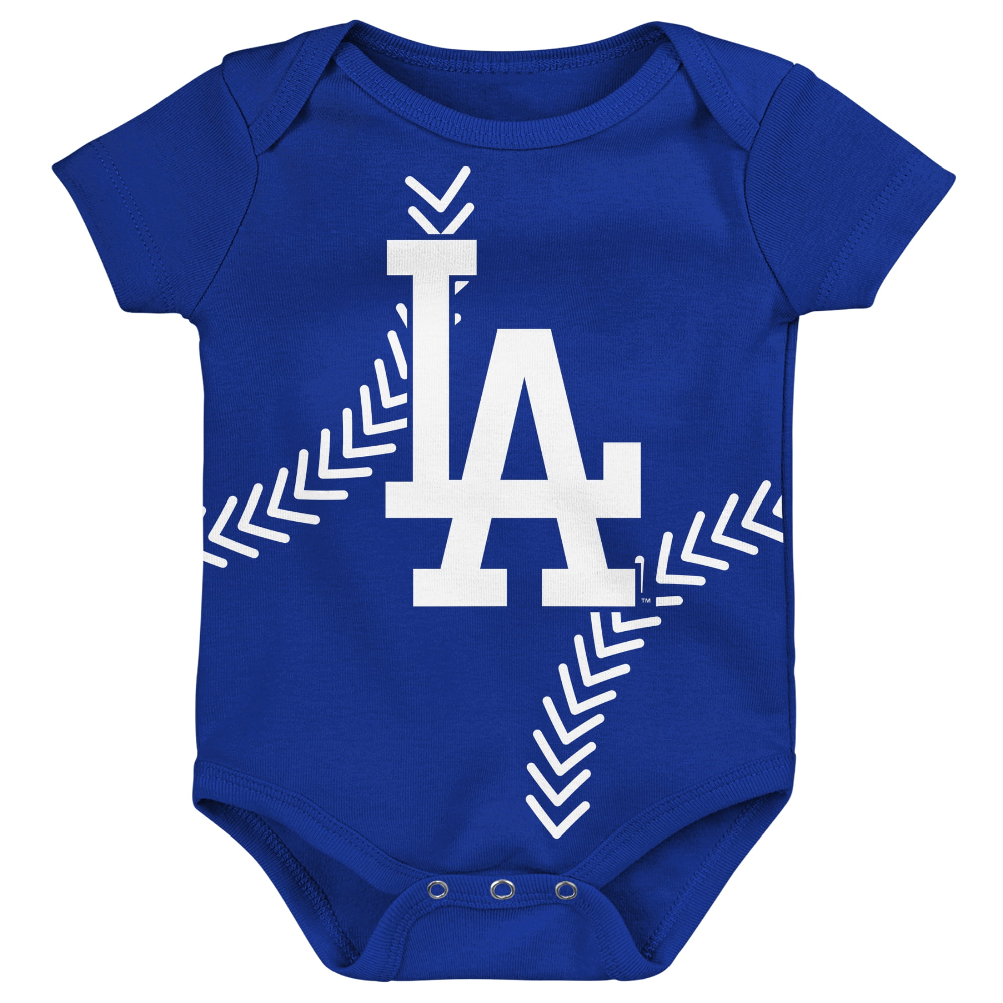 Newborn & Infant Royal Los Angeles Dodgers Running Home Bodysuit ...