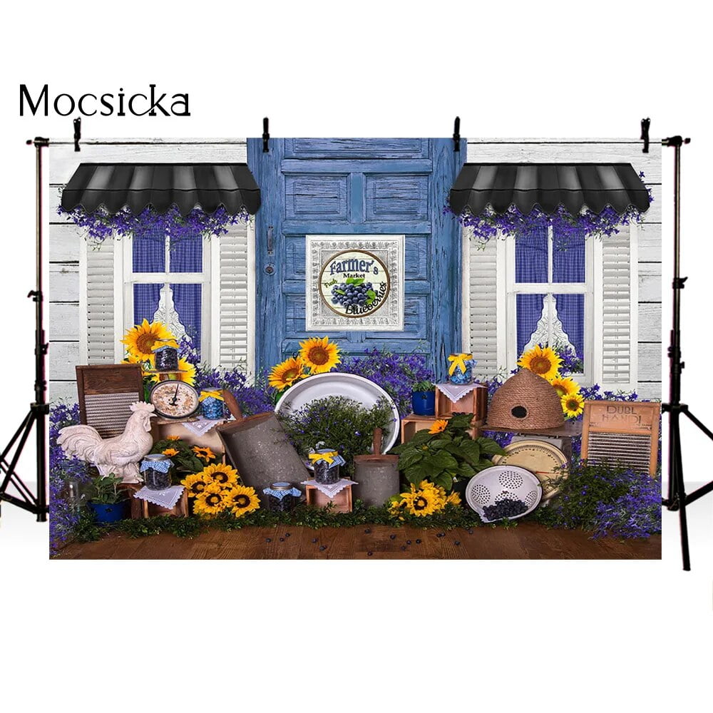 Newborn Kids Children Portrait Backdrop for Photography Summer Holiday ...