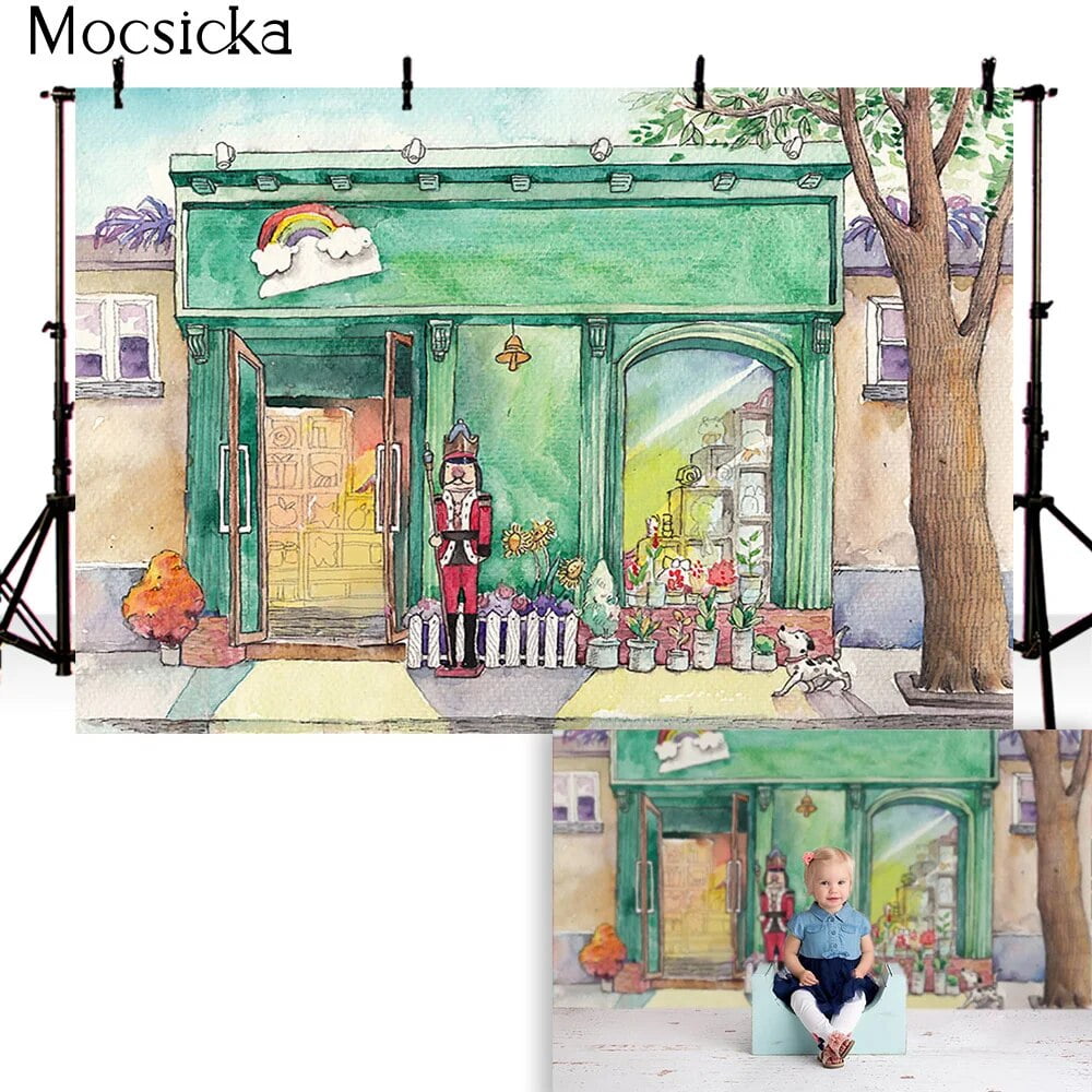 Newborn Kids Children Portrait Backdrop for Photography Summer Holiday ...