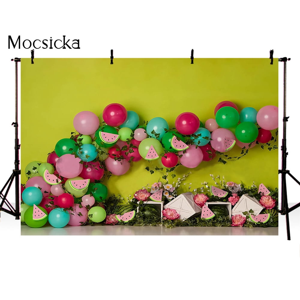 Newborn Kids Portrait Birthday Photography Backdrop 1st Birthday Cake ...
