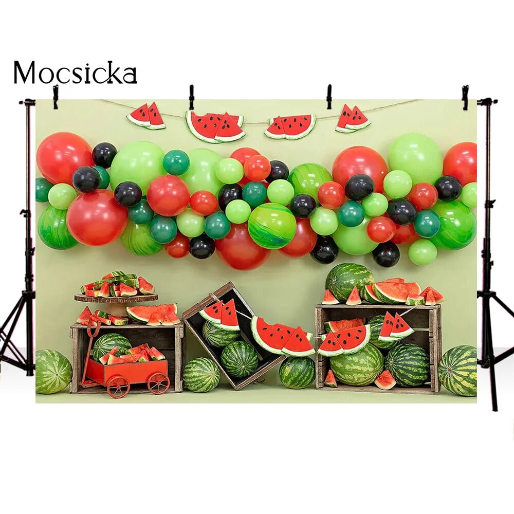 Newborn Kids Portrait Birthday Photography Backdrop 1st Birthday Cake ...