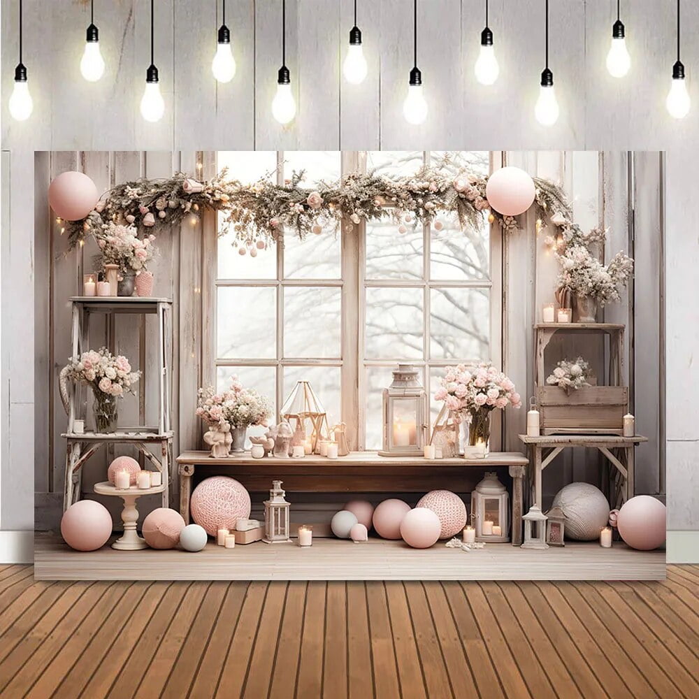 Newborn Kids Portrait Cake Smash Photography Background Windows Spring ...