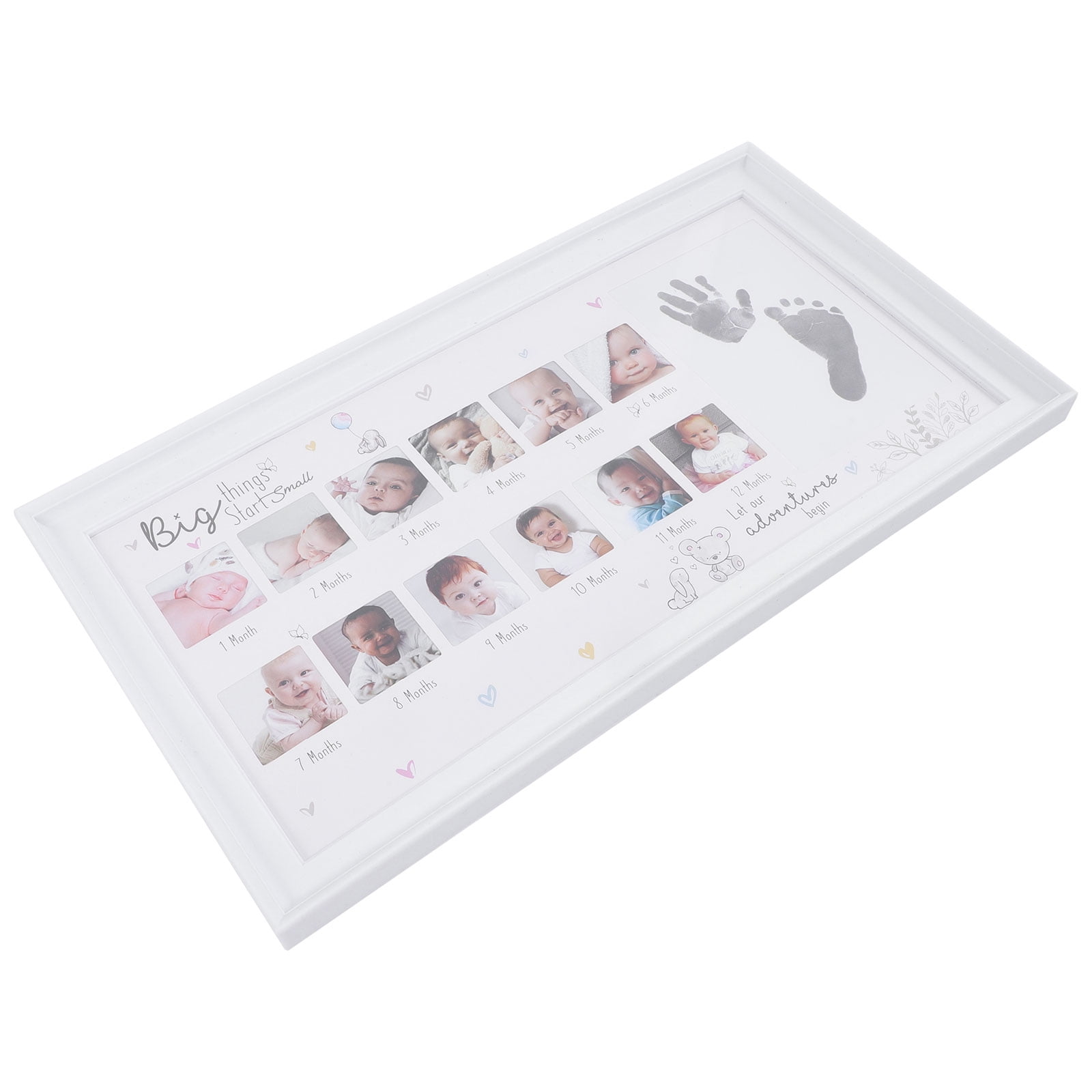 Newborn Picture Frames Gift for Baby Growth Photo Collage Gifts Girl ...