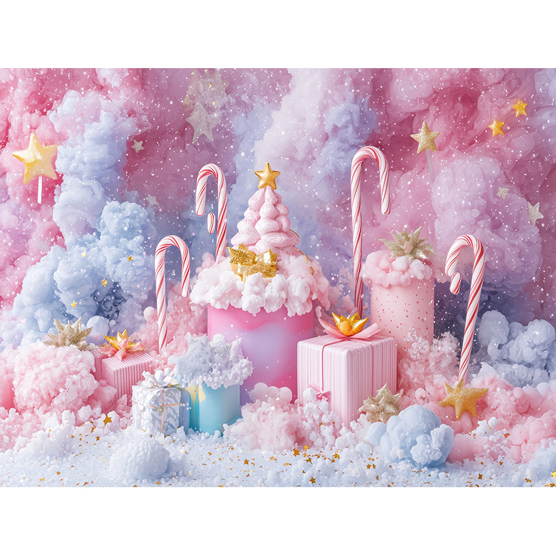 Newborn Portrait Birthday Party Photography Backdrop Teddy Bear Color Balloons Arch Decor Photo ...