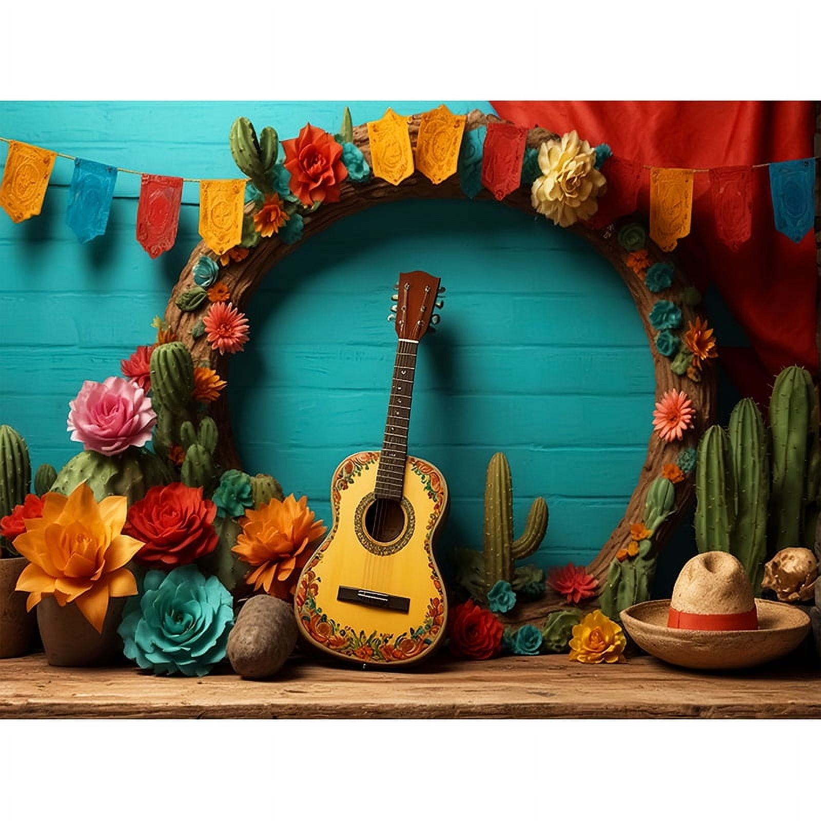 Newborn Portrait Birthday Party Photography Backdrop Teddy Bear Color Balloons Arch Decor Photo ...