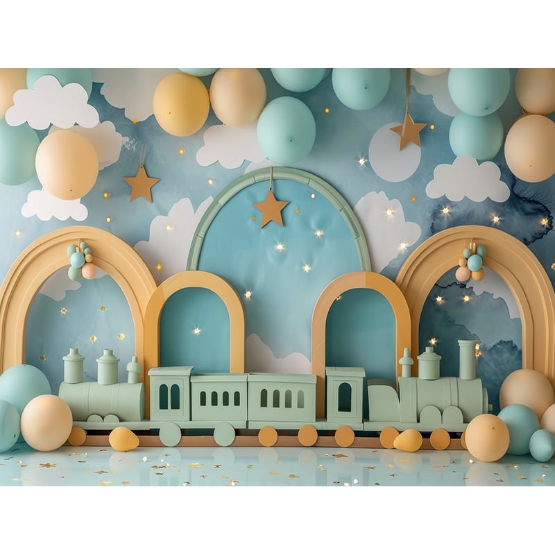 Newborn Portrait Birthday Party Photography Backdrop Teddy Bear Color ...