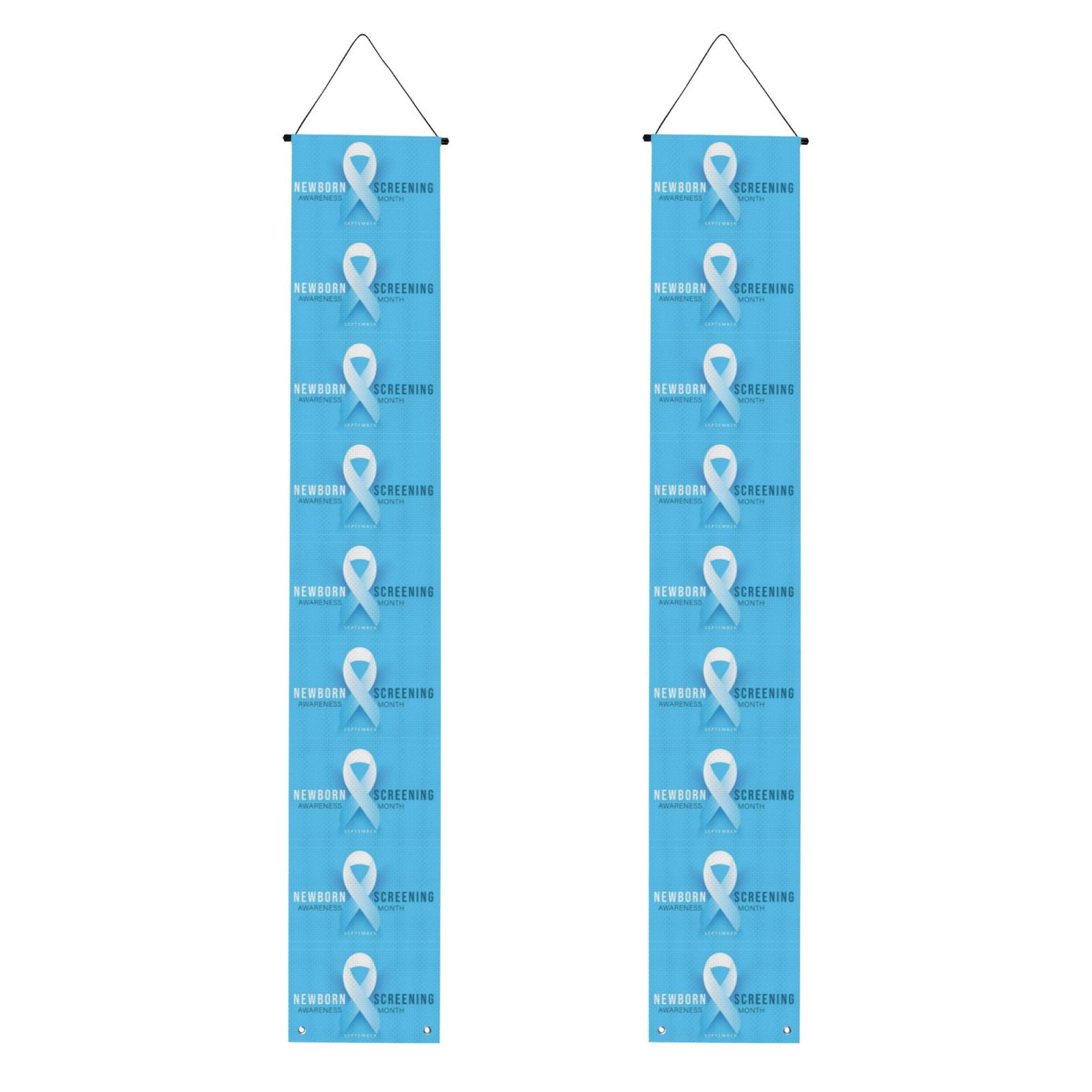 Newborn Screening Awareness Month Door Banner Decor Porch Banner Party ...