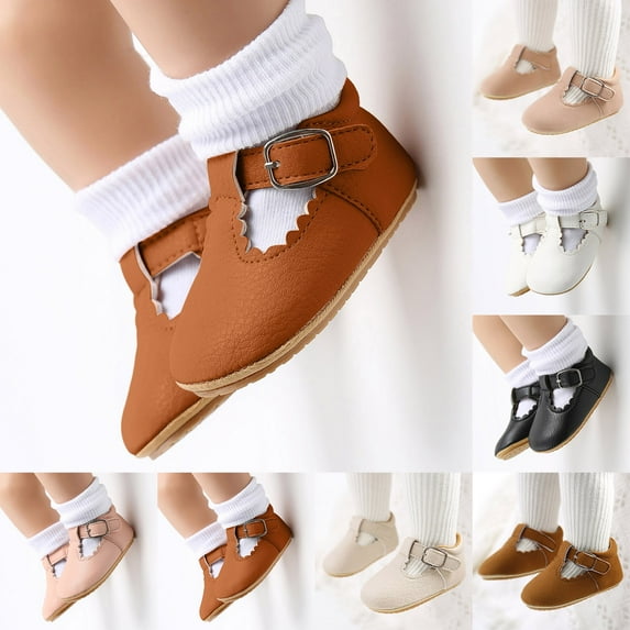 Newborn Shoes Boy Girl Newborn Sneakers Non-Skid Newborn First Walking ...