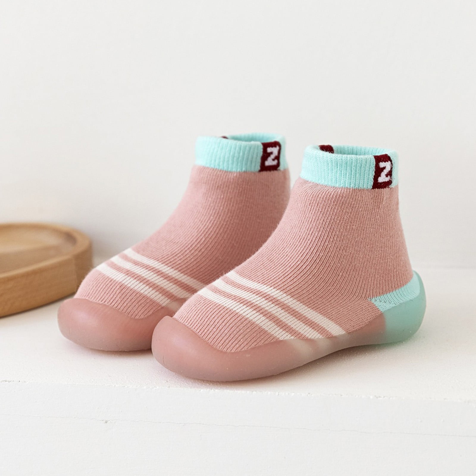 Sock Shoes Baby Walking Shoes Non-Skid Walking Floor Slipper Cotton ...