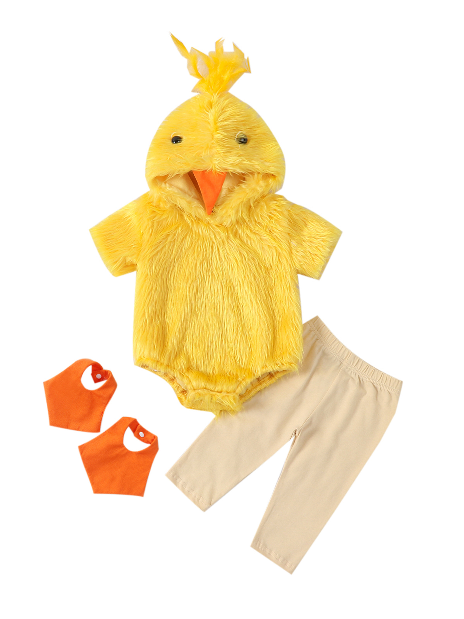 Newborn Toddler Baby Girl Boy Halloween Animal Chick Costumes Fur ...