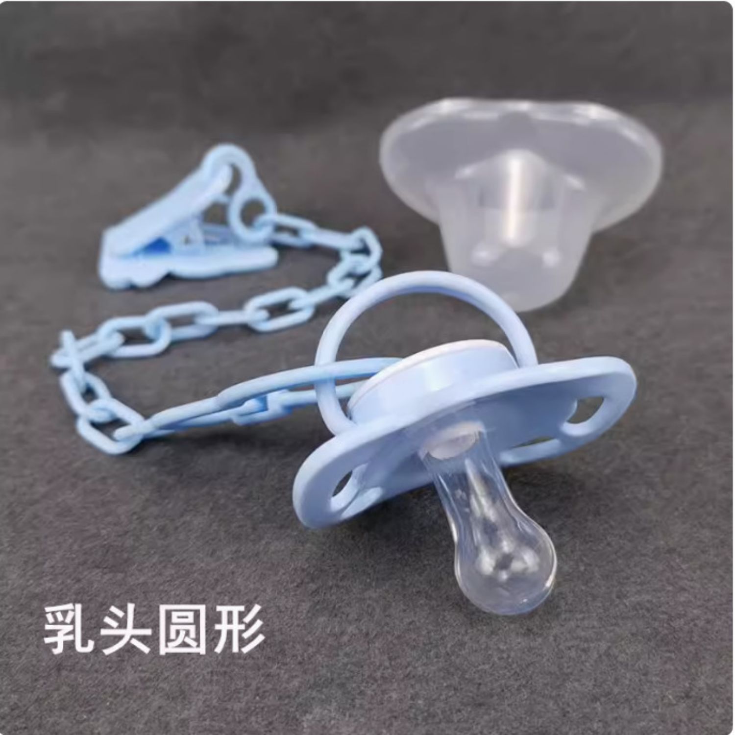 Newborn pacifier Baby sleeping thumb silicone pacifier - Walmart.com