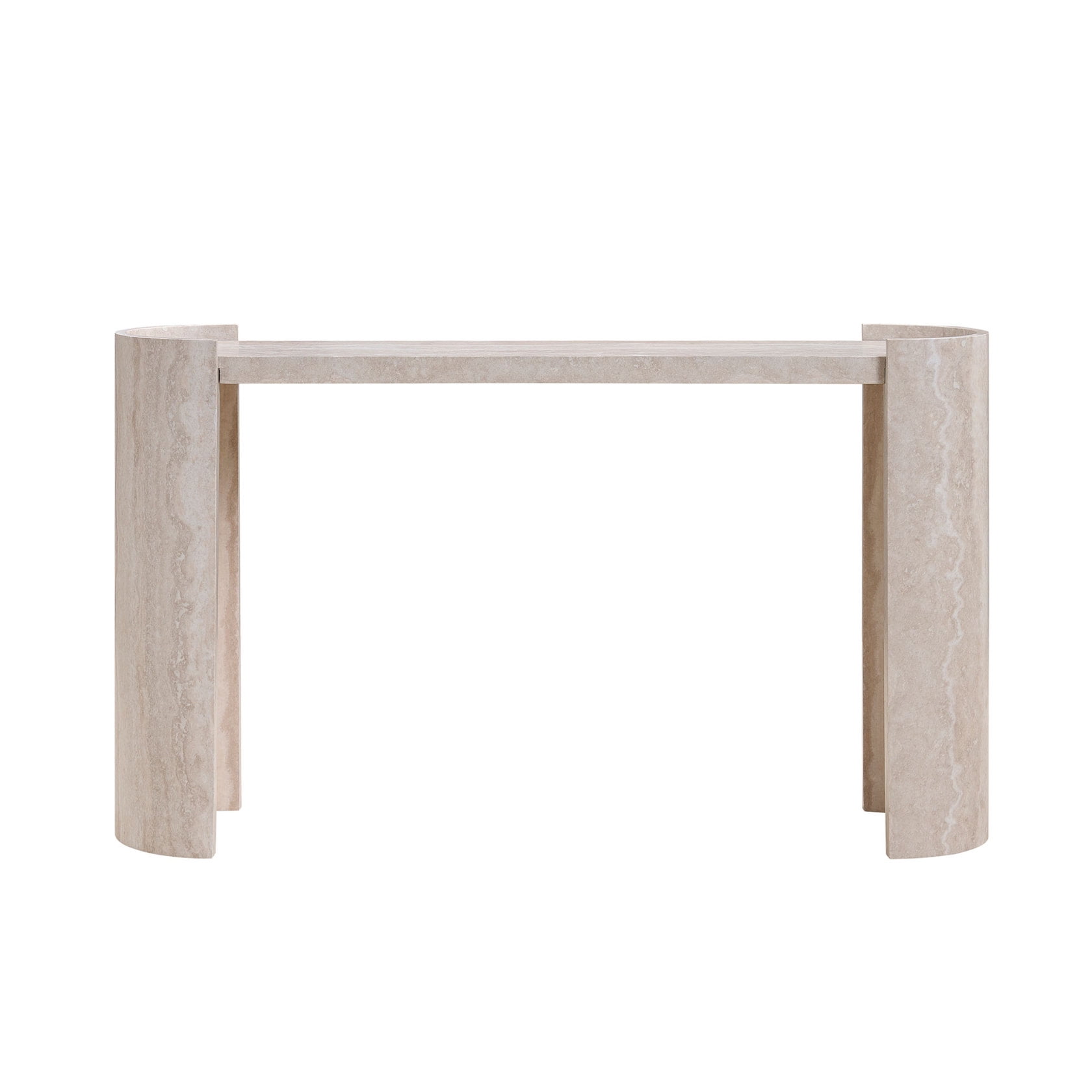 Newboti Furniture 53.15 Inch Faux Mars Marble Pattern Entryway Table ...