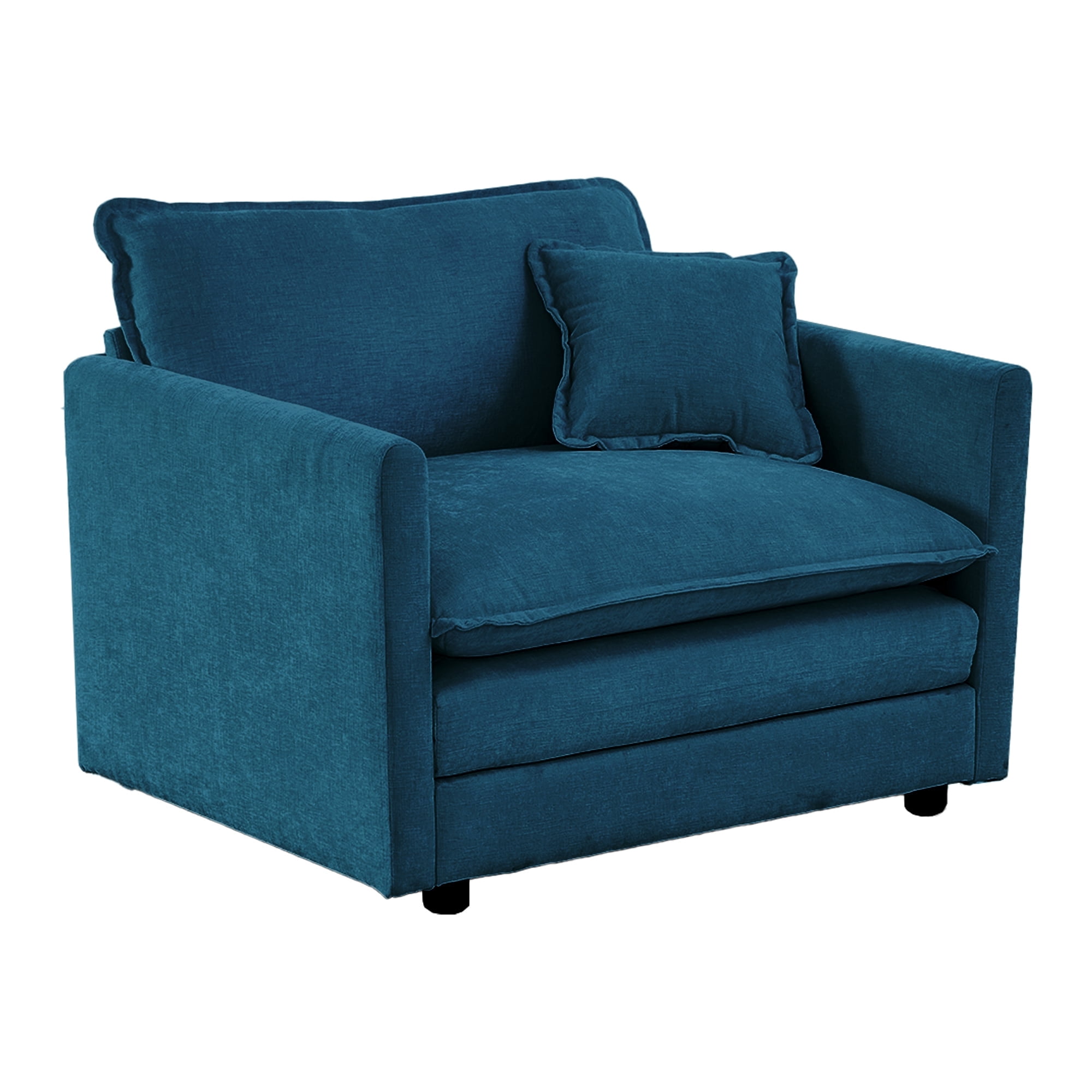 Newboti Furniture Comfy Deep Single Seat Sofa Upholstered Reading ...