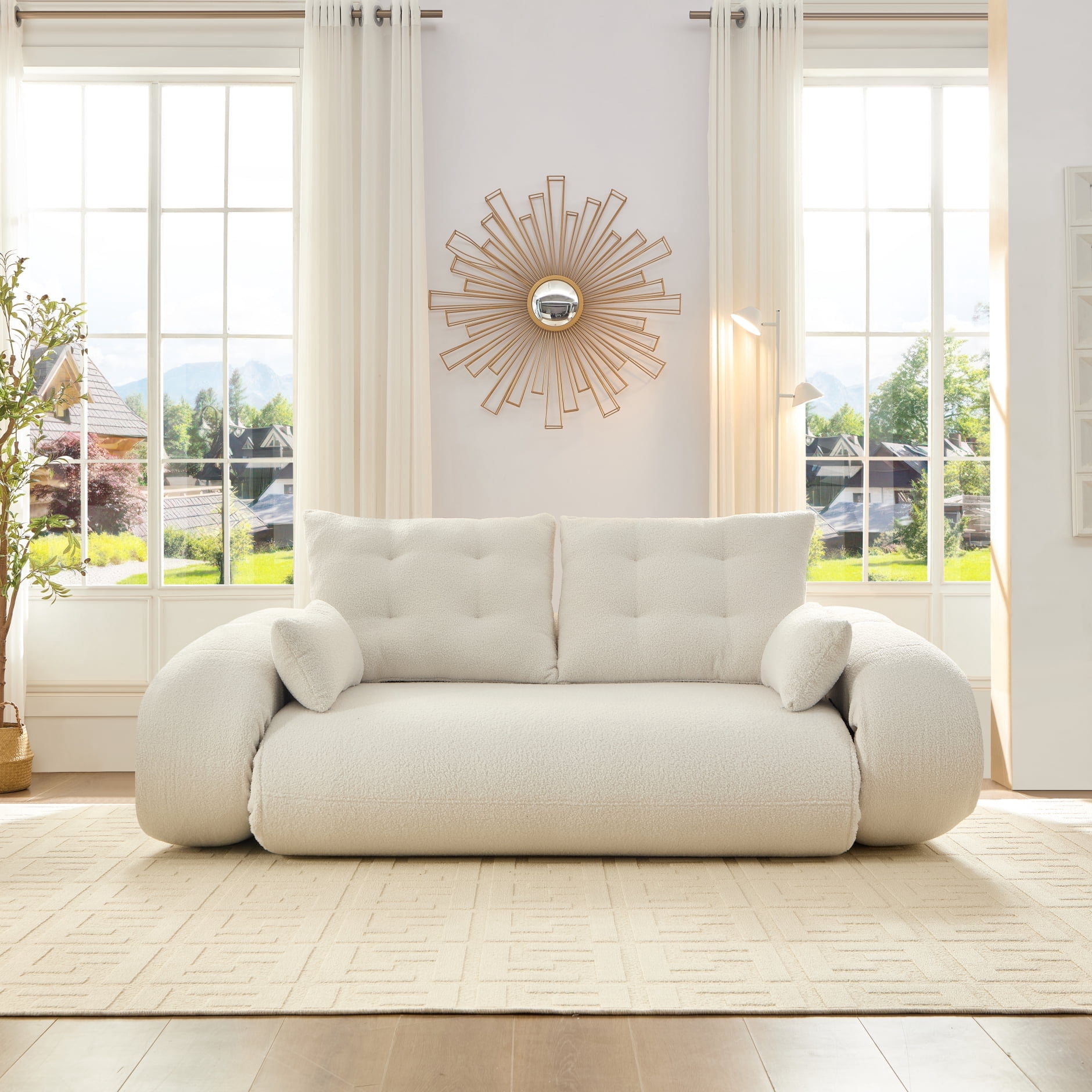 Newboti Furniture Human Dog Bed, Lazy Sofa Couch, 78.7" Multi ...