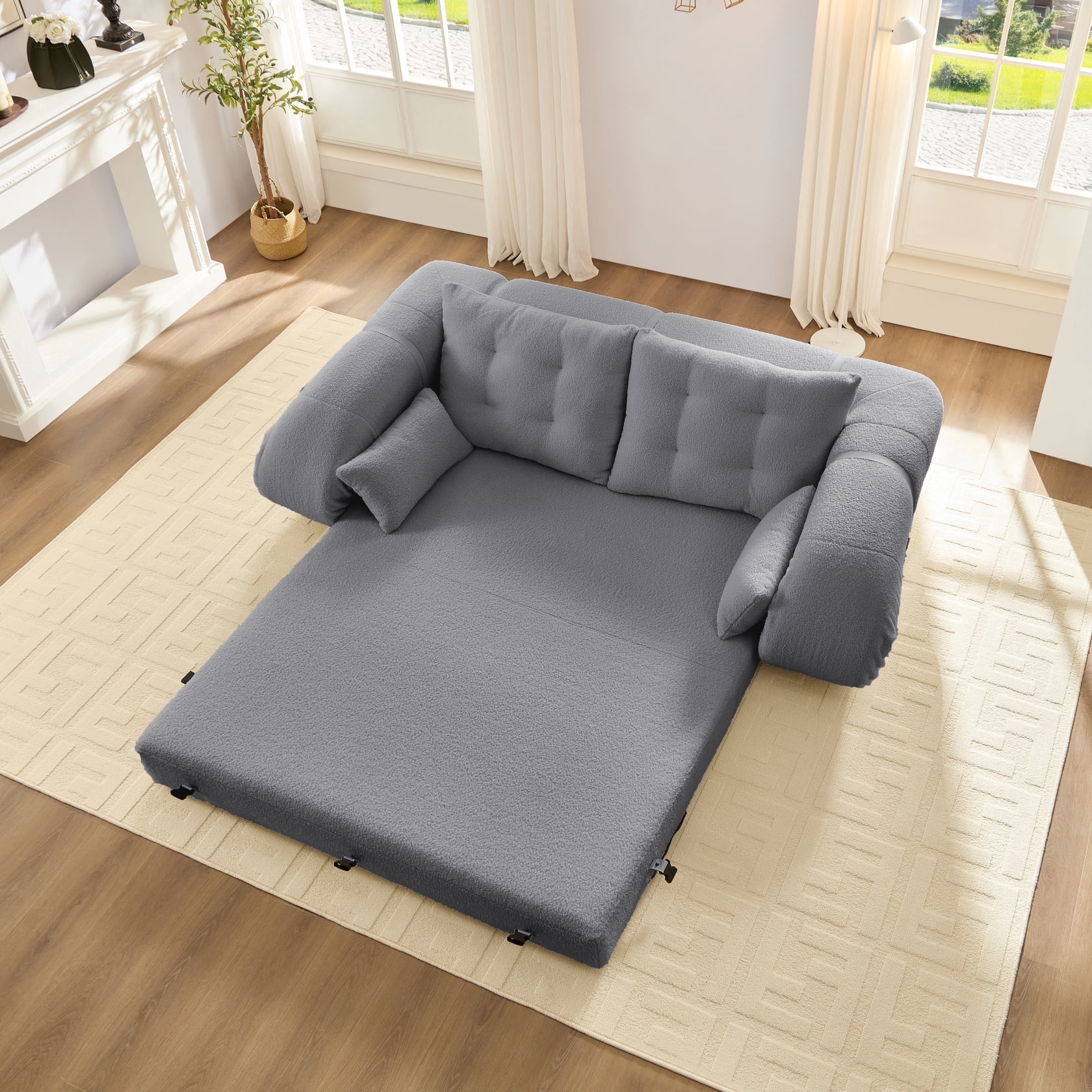 Newboti Furniture Human Dog Bed, Lazy Sofa Couch, 78.7" Multi ...