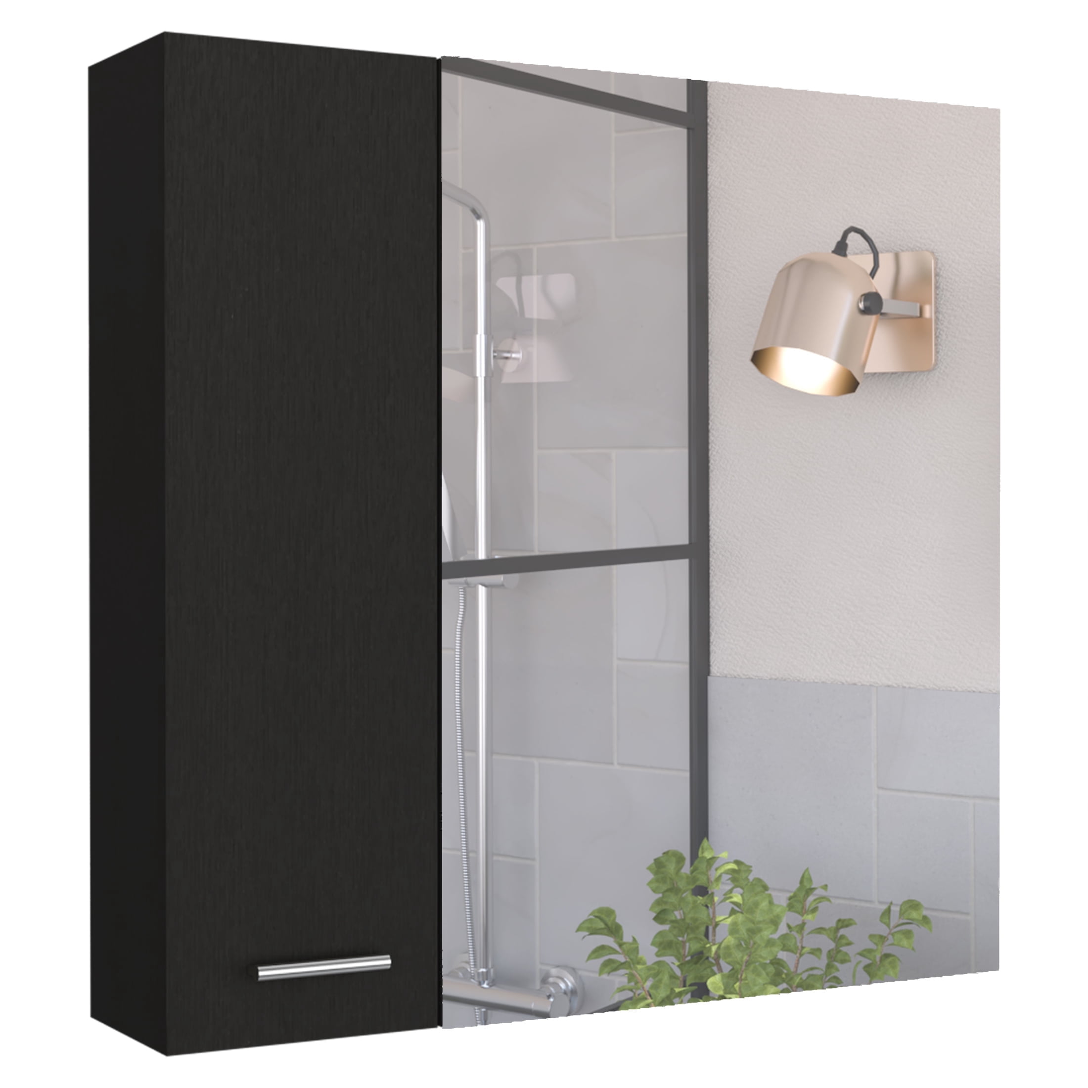 Newboti Furniture Kenya Medicine Cabinet, Mirror, Double Door, Four ...