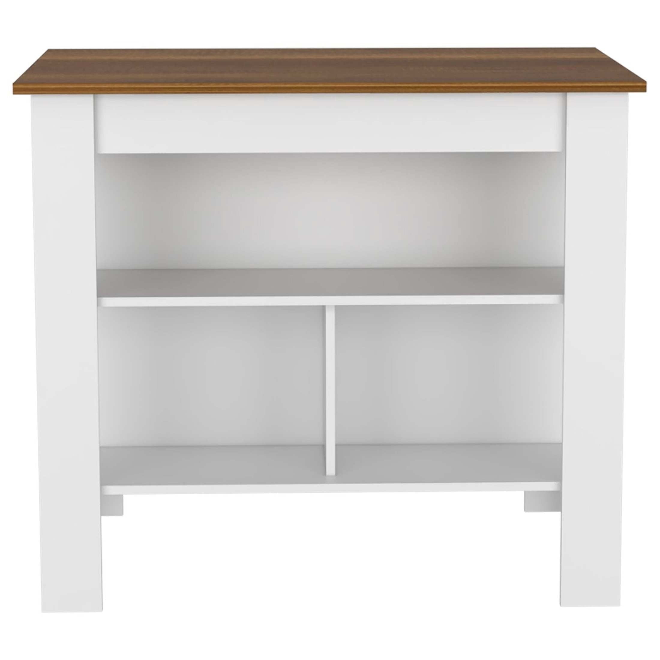 Newboti Furniture Kitchen Island, kitchen table 35" H, Four Legs, Three ...