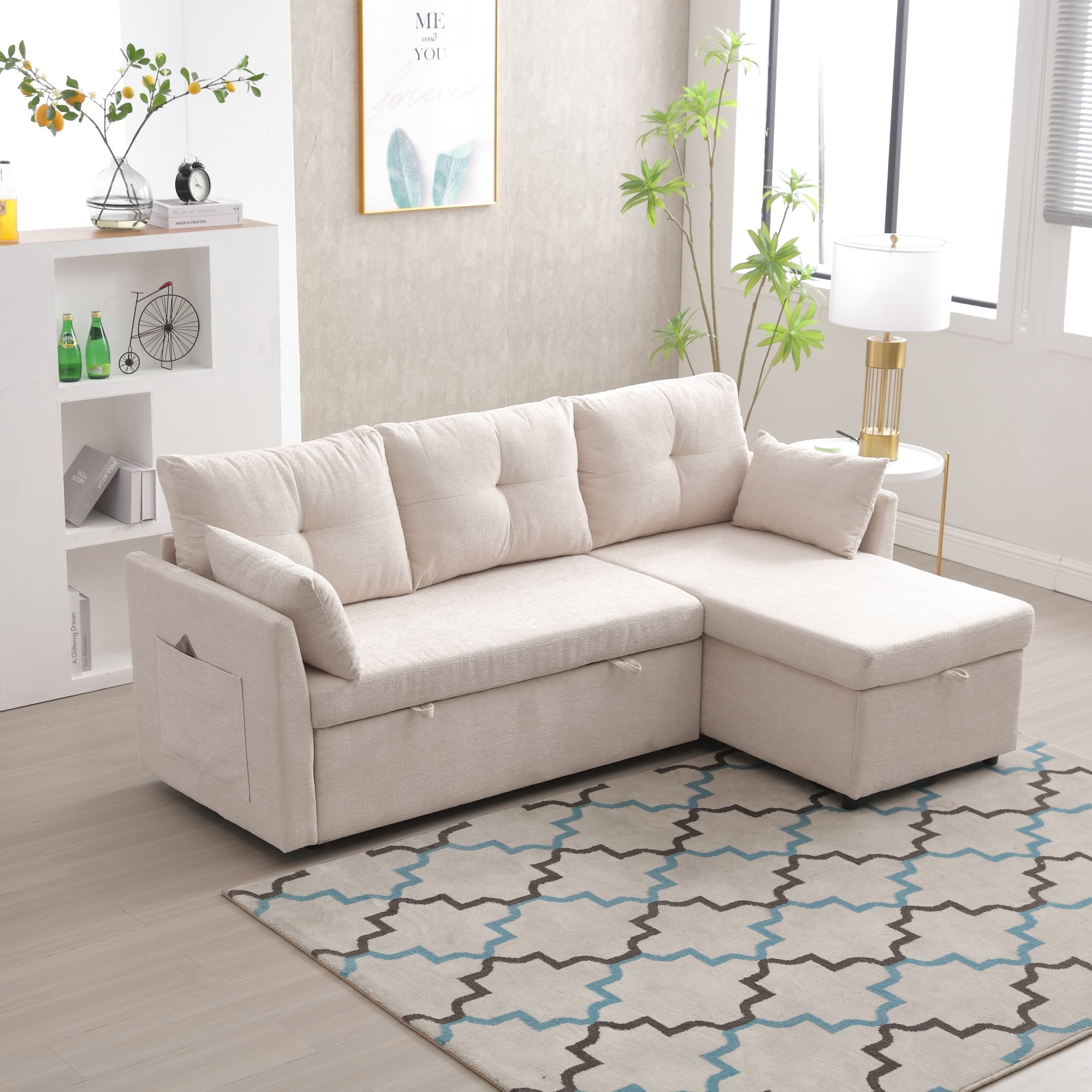Newboti Furniture Modular Sectional Sofa L Shaped Modular Couch with ...