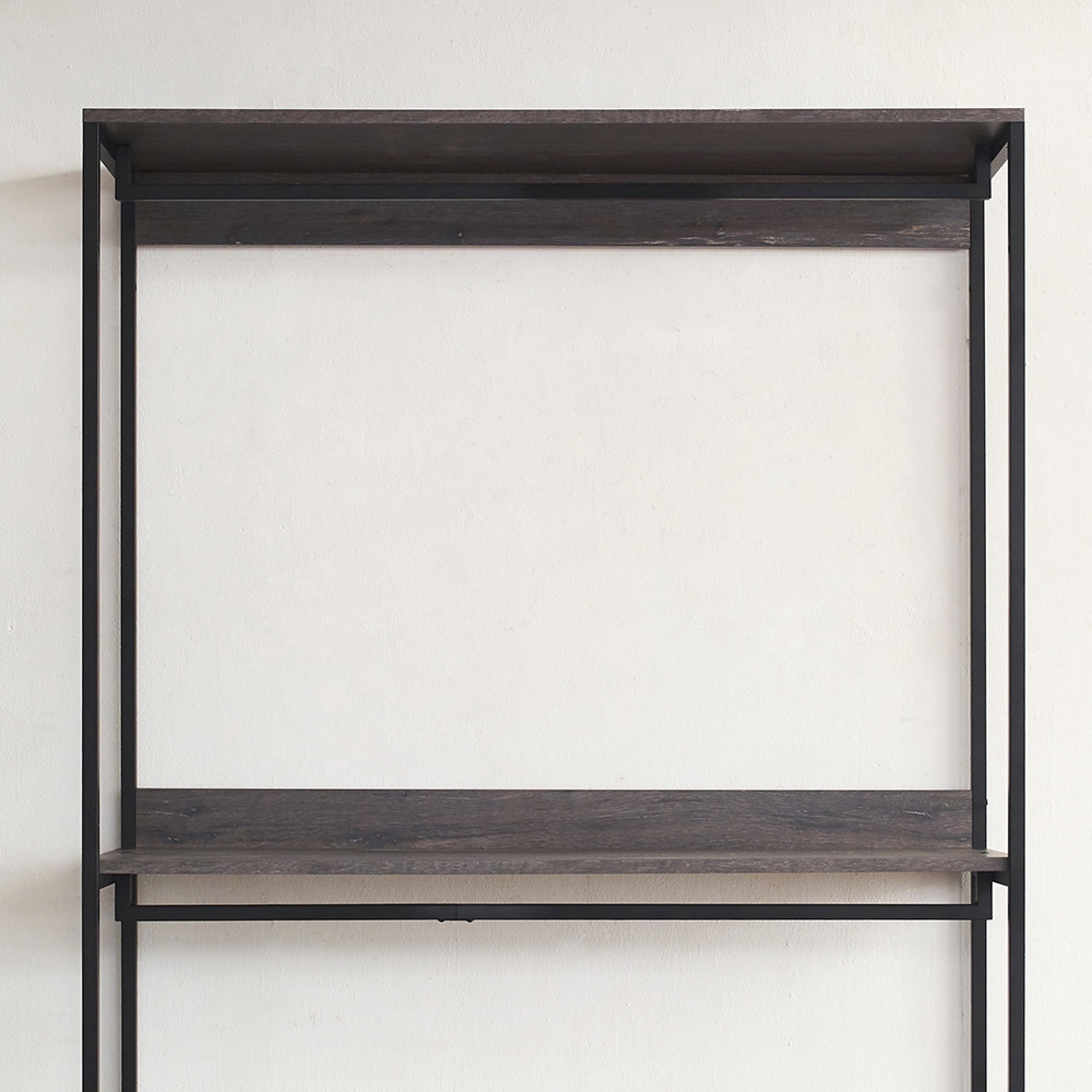 Newboti Furniture Monica 47" Farmhouse Wood Walk-in Closet Organizer ...