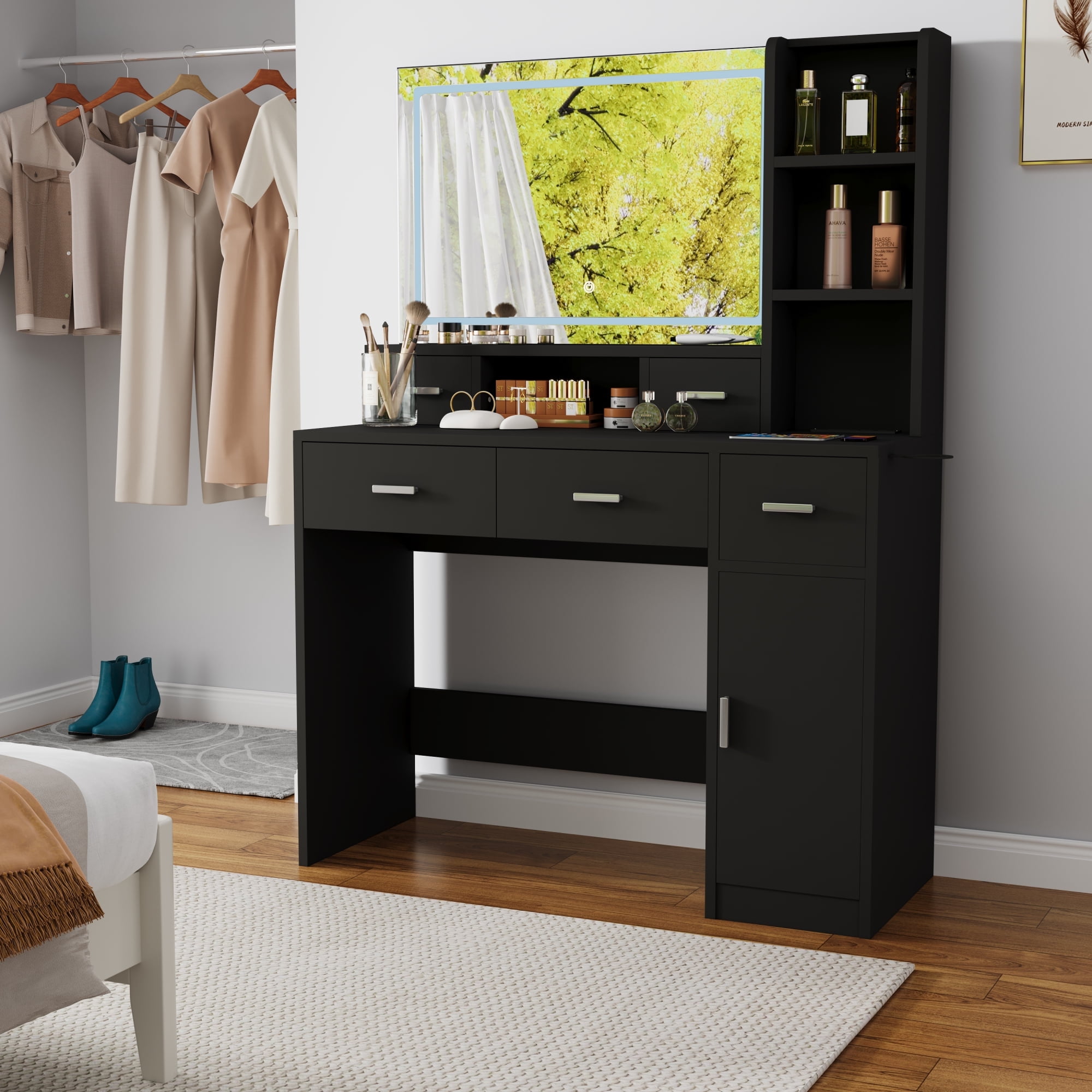 Newboti Furniture Newly designed smart mirror dressing table with ...