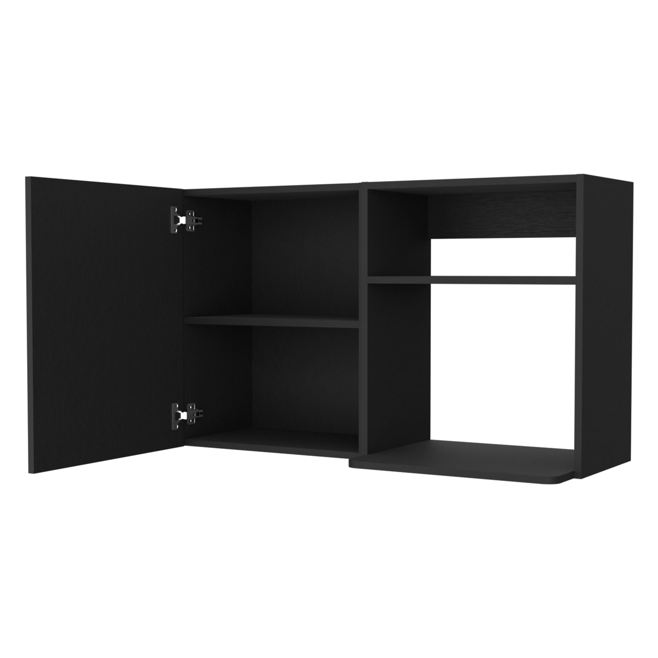 Newboti Furniture Oklahoma 2 Wall Cabinet, 2 Door Stackable Wall ...