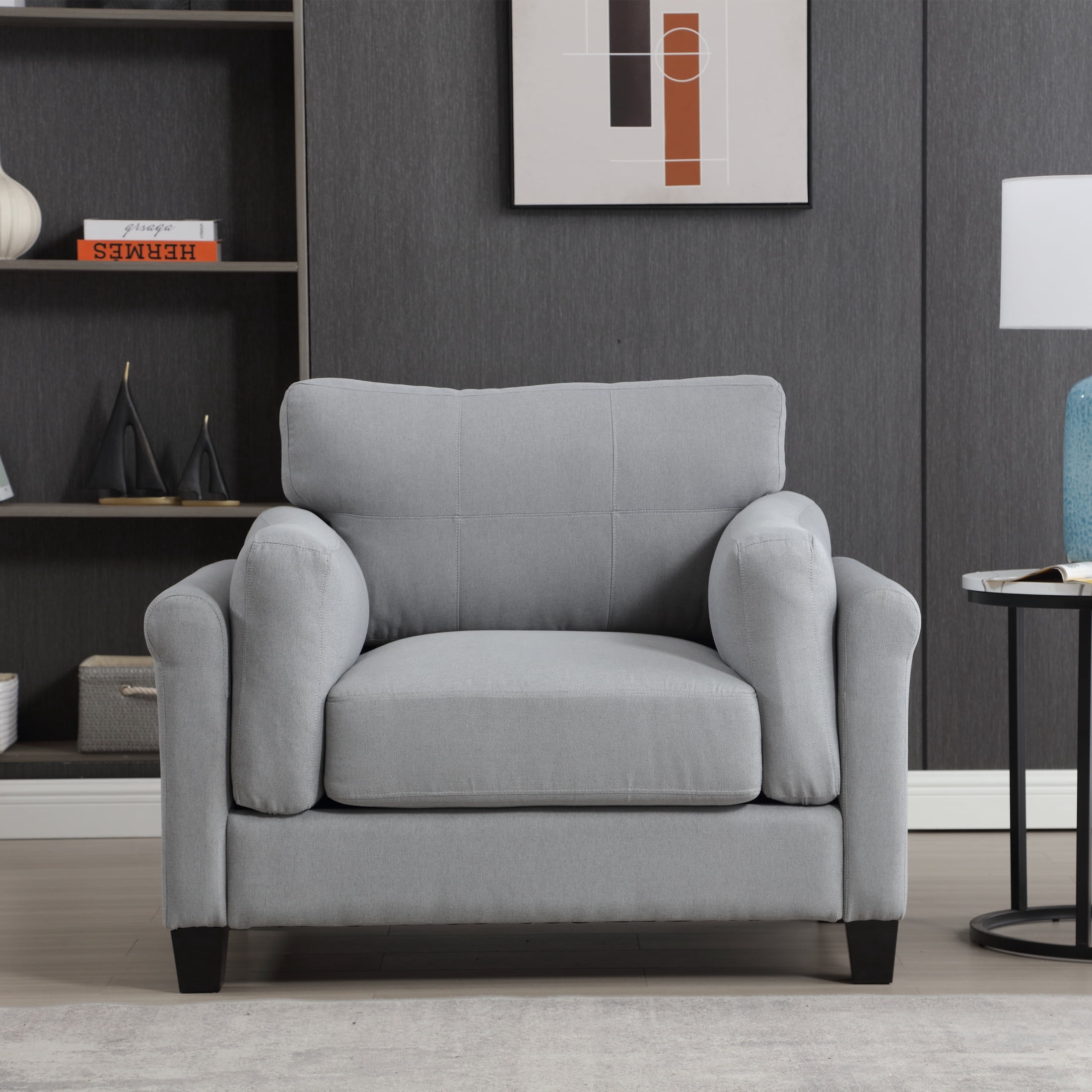 Newboti Furniture {Video Provided} Oversized Armchair-Modern Accent ...