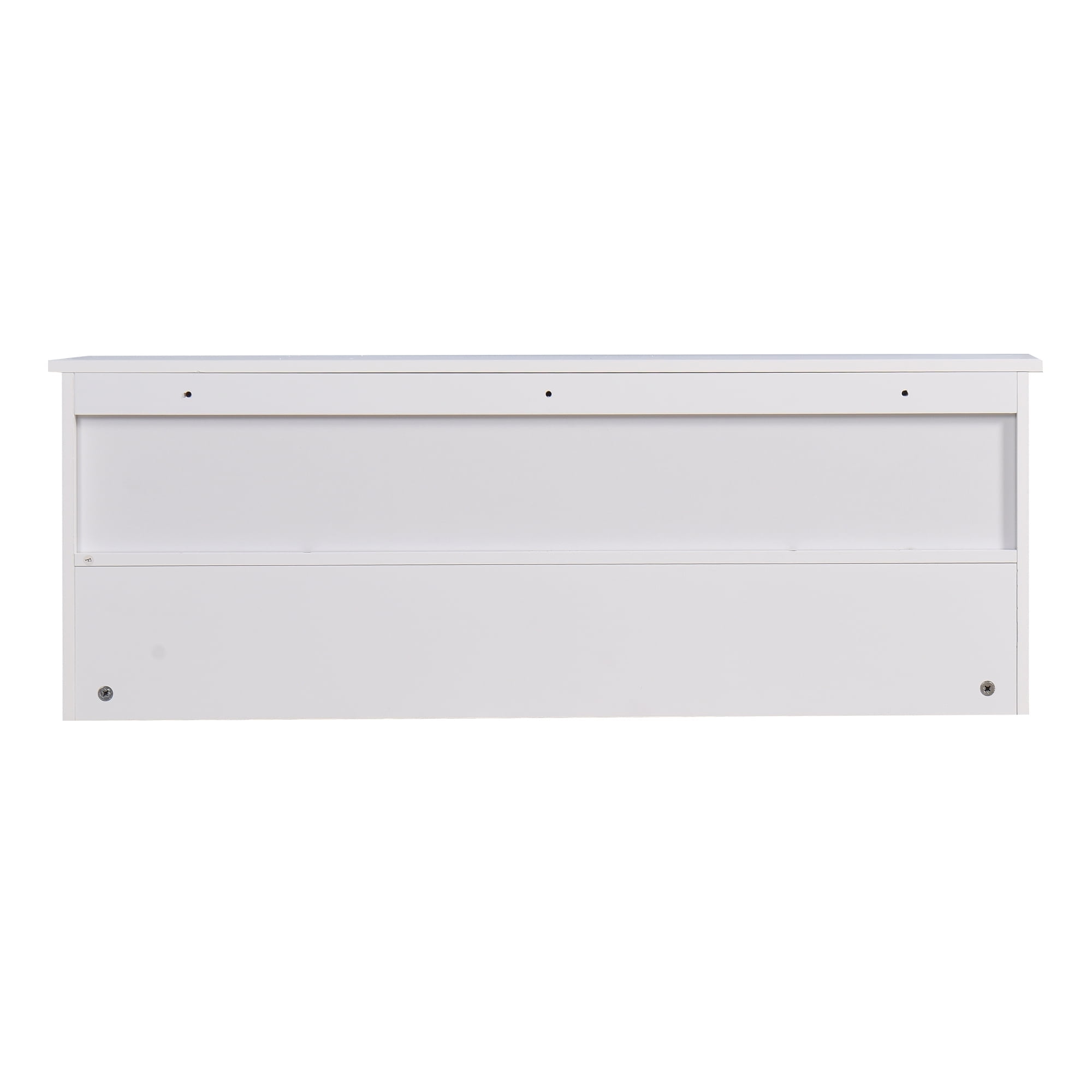 Newboti Furniture White Entryway Wall Mounted Coat Rack with 4 Dual ...