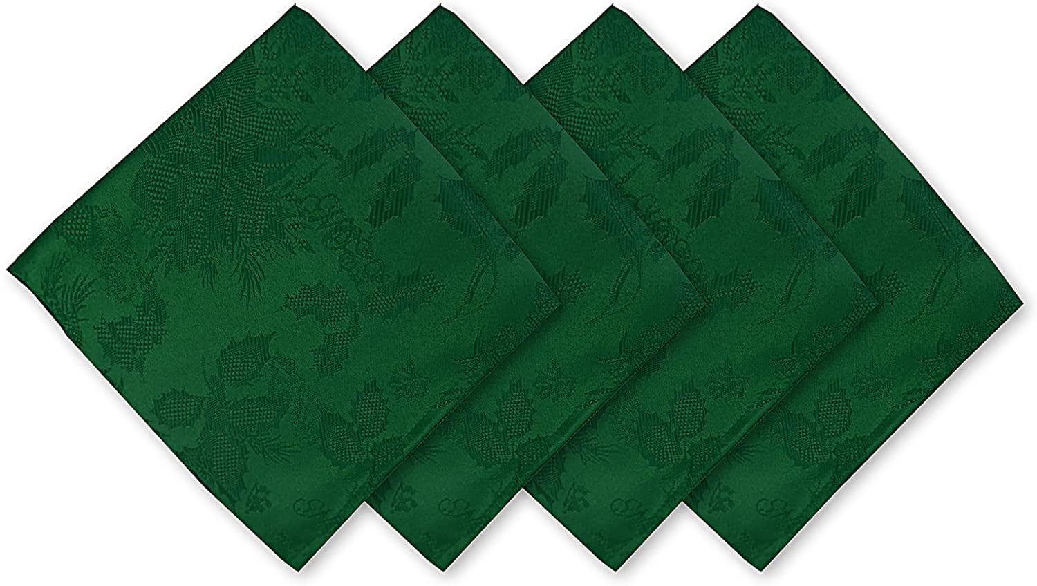 Newbridge Christmas Dinner Xmas Table Napkins, Set of 4, Holly ...