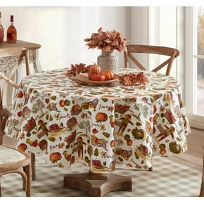 Fall Tablecloth Vinyl
