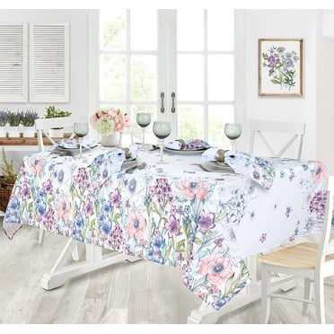The Pioneer Woman Sweet Rose Table Throw, 50" x 50", Multi-color - Walmart.com