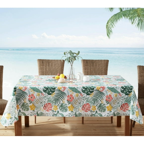 Flannel Backed Plastic Tablecloth