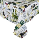 Newbridge Indoor/Outdoor Fabric Tablecloth, Water Proof, Stain ...