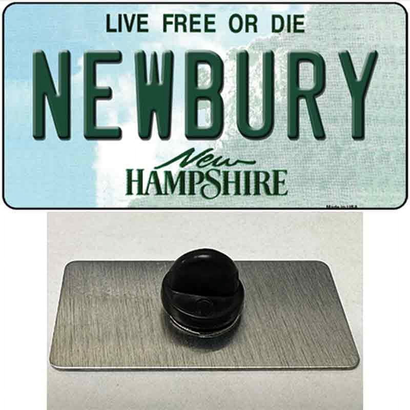 Newbury New Hampshire Novelty Metal Hat Pin 1.5" x 0.75" Hat Pin (PIN ...
