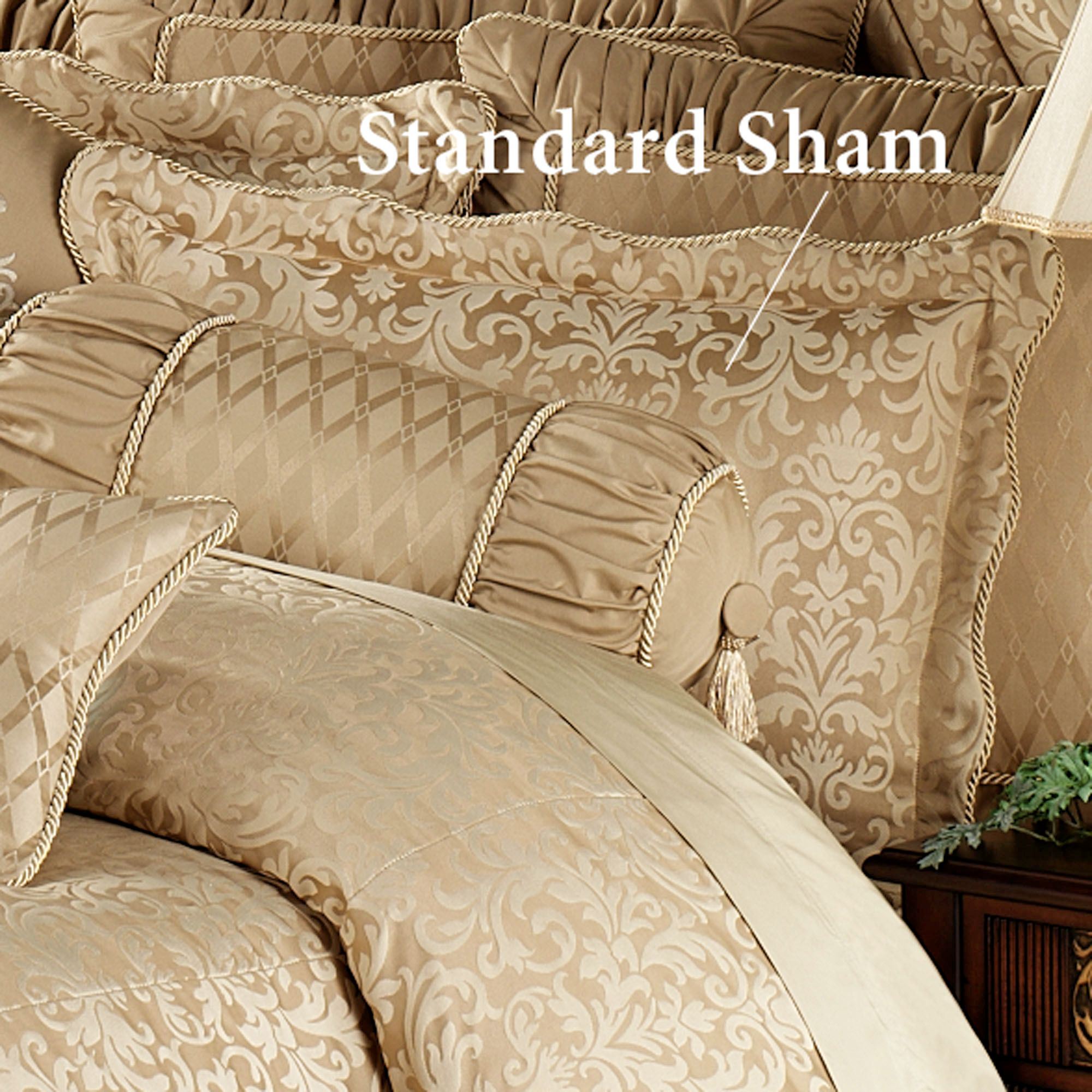 Smoke Grey Farmhouse Bedding Aubree Cotton Pleated Solid Color King ...