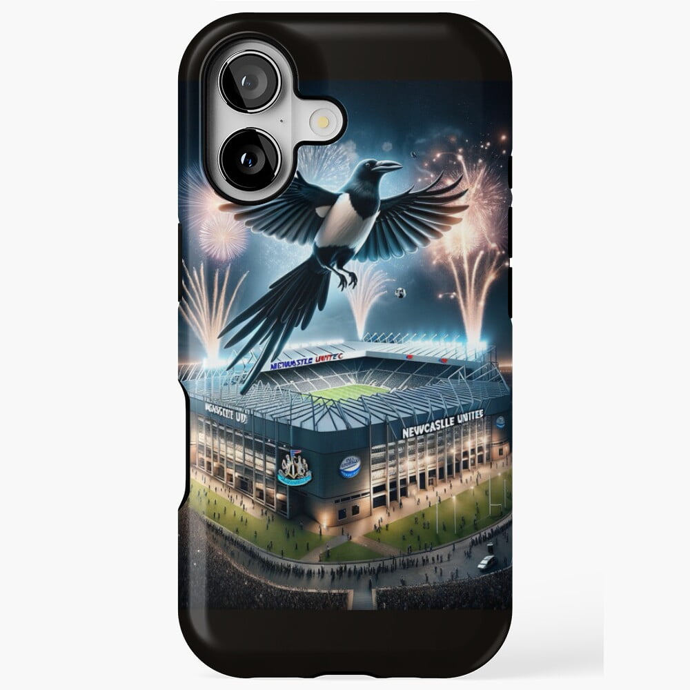 Newcastle Stadium Night Soccer Fan Art iPhone Case 17 to 11 Pro Max ...