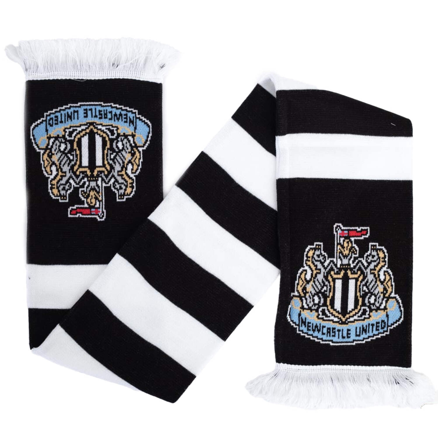 Newcastle United FC Striped Bar Scarf - Walmart.com