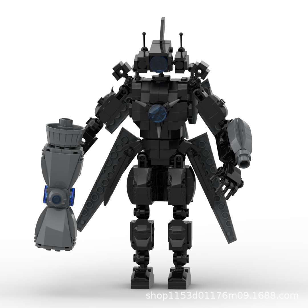 Newce Man VS Monitor Man Building Blocks Toy MOC Compatible Lego ...