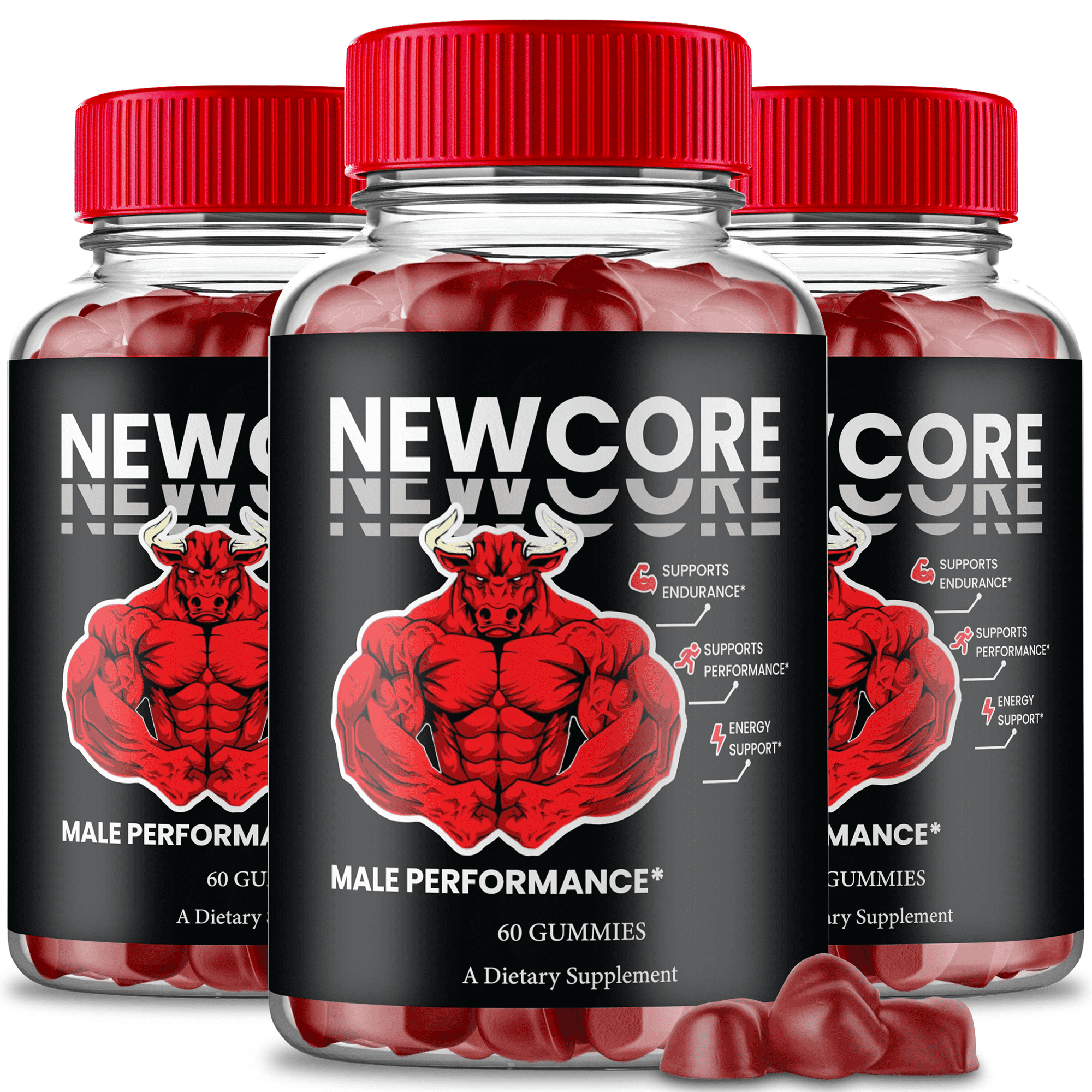 Newcore Maximum Strength Performance Gummies New core Gummy Supplement ...