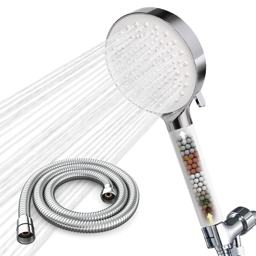 Newentor® Handheld High Pressure Shower Head, 6 Spray Modes/Settings ...