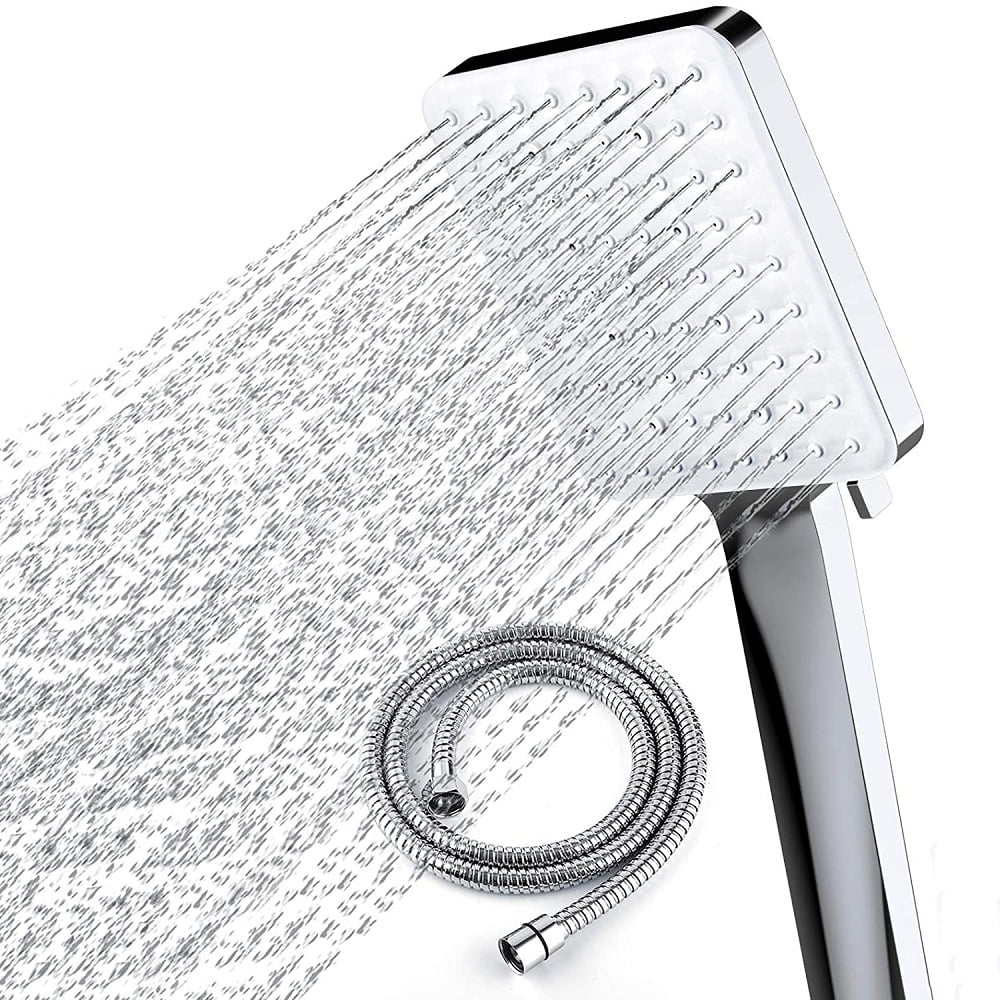 Newentor Shower Head, High Pressure 6 Spray Mode Handheld Shower Head ...