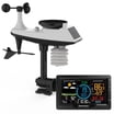 AcuRite Color Weather Station with Rain Gauge, Lightning Detection ...