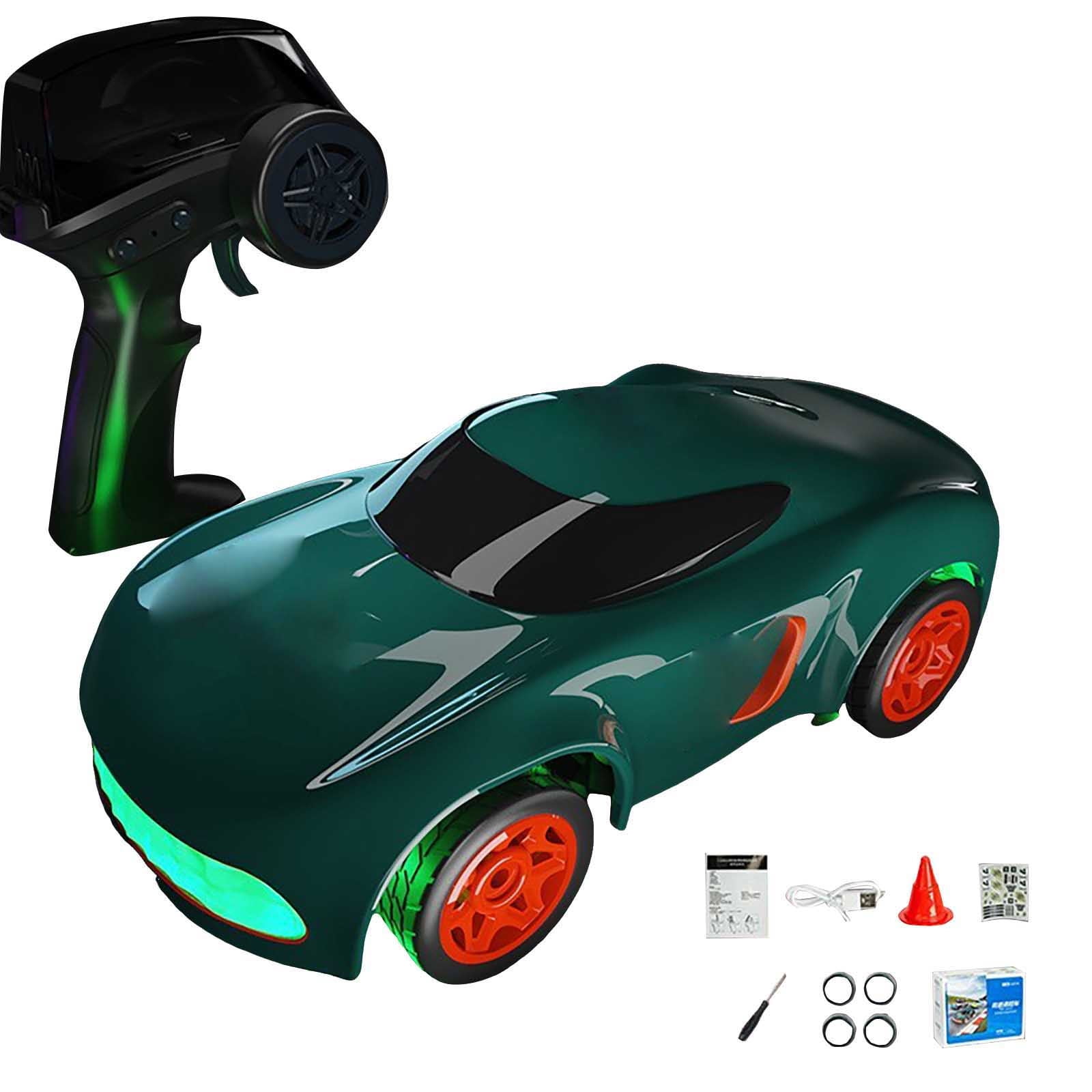 Newest 24 High Speed Remote Control Drift Car Toy Racing Model With LED ...