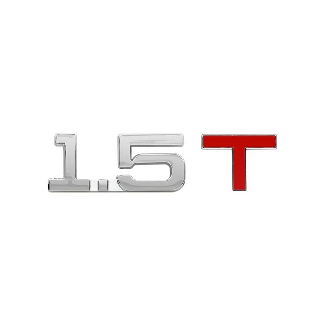 Newest Car 3D Metal Alloy 1.3T 1.4T 1.5T 1.6T 1.8T 2.0T 2.2T 2.4T 2.5T 2.8T 3.0T Logo Sticker ...