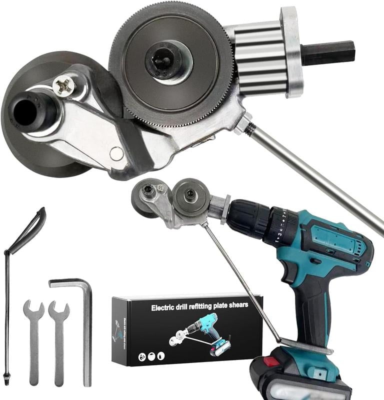 Newest Electric Drill Cutting Machine, Metal Punching Shear Drill ...