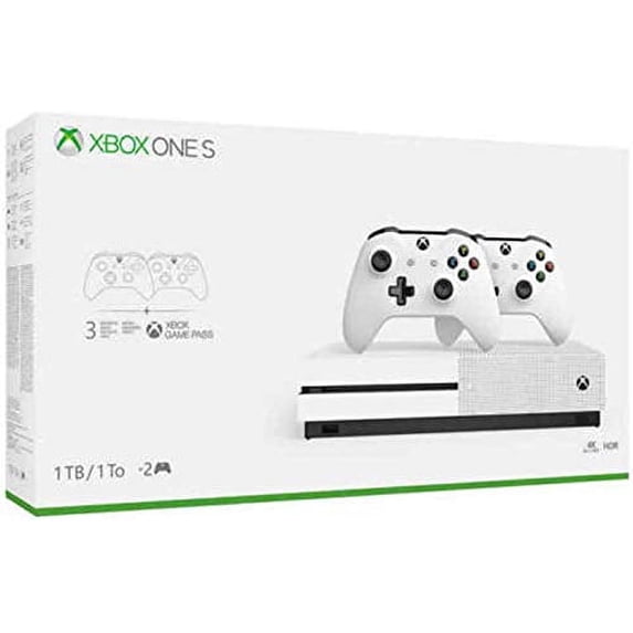 Newest Flagship Microsoft Xbox One S 1TB HDD Bundle with Two (2X ...
