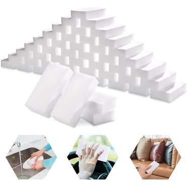Magic Sponges Eraser, 100 Pack Multi-Functional Household Cleaning ...