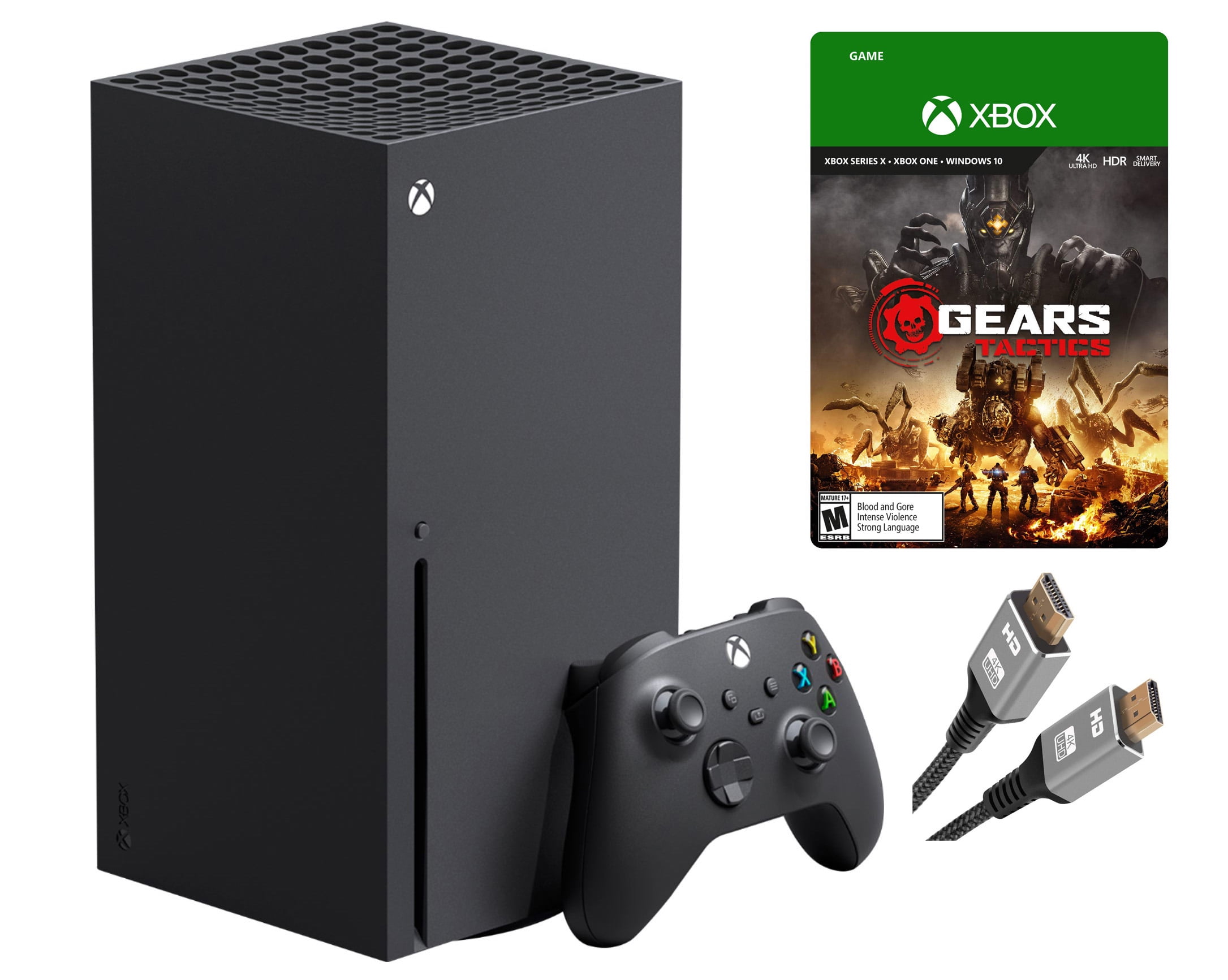 Newest Microsoft Xbox Series X Gaming Console System 1TB SSD Black X Version with Disc Drive Bundle with Need for Speed Payback Full Game and MTC