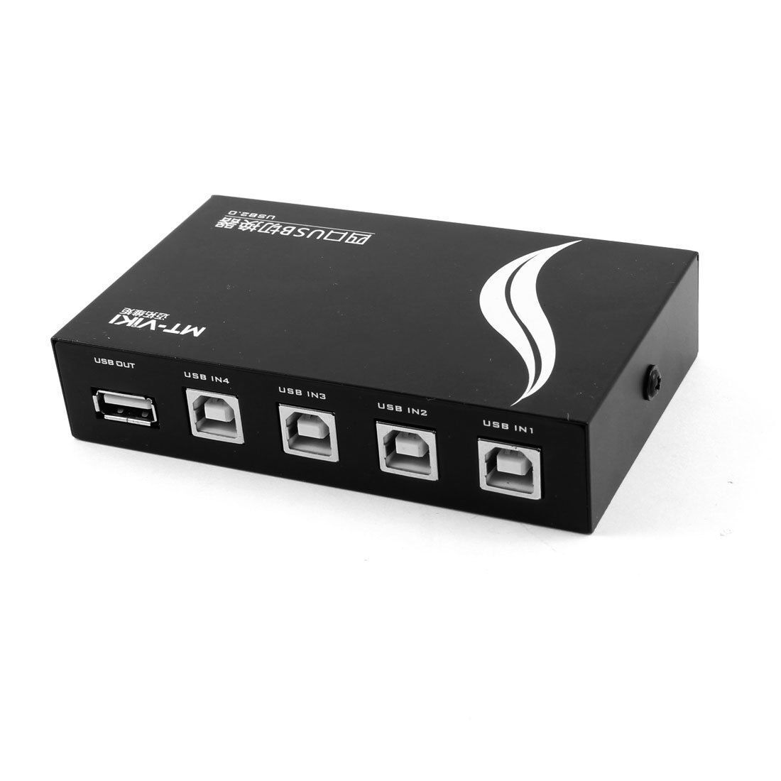 Newest Mini 4 Ports USB Printer Scanner Sharing Share Switch Splitter ...