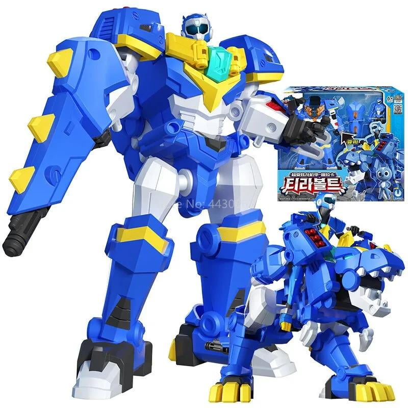 Newest Mini Force 2 Super Dino Power Transformation Robot Toys Action ...