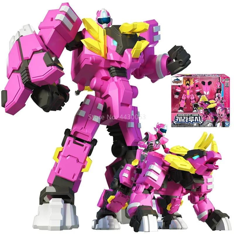 Newest Mini Force 2 Super Dino Power Transformation Robot Toys Action ...
